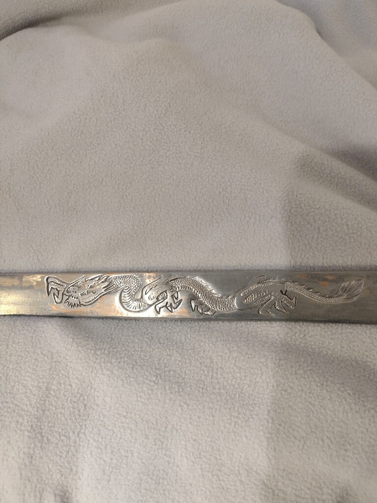 A samurai sword need love - Reading Silver Hallmarks - Silver Collector ...
