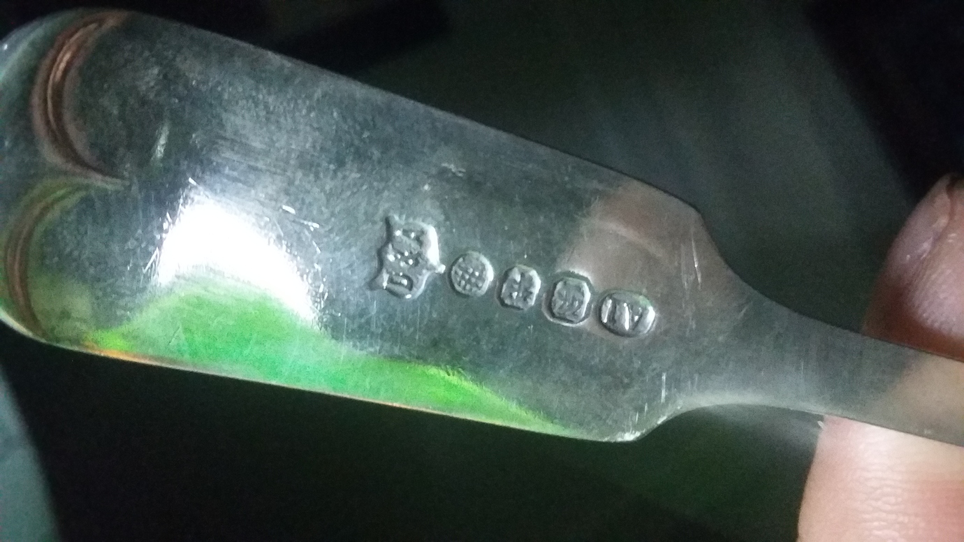 Silver spoon identification - Identification Help - What is it ...