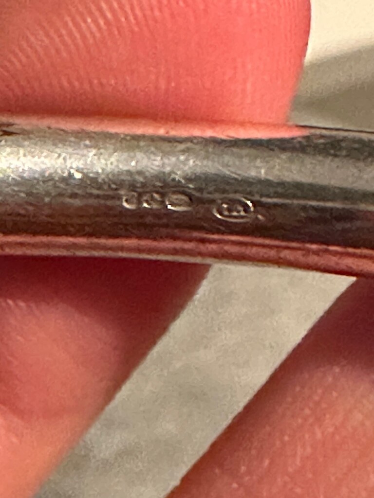 Identifying Hallmark On Bracelet - Reading Silver Hallmarks - Silver ...