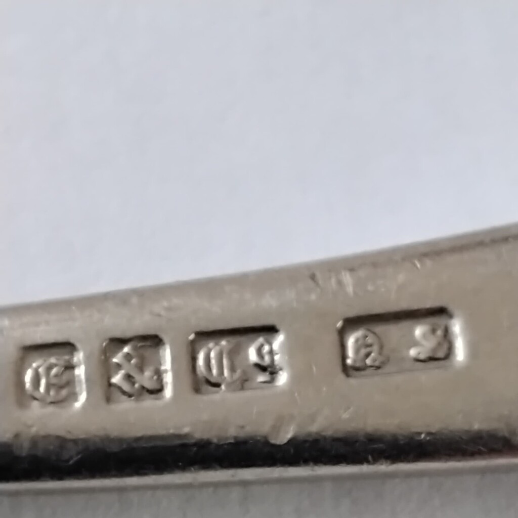 Liberated WW2 Spoon - Reading Silver Hallmarks - Silver Collector Forums