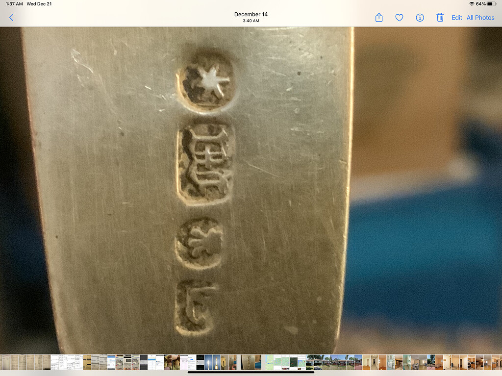 Help identify this hallmark - Silver Collector Forums