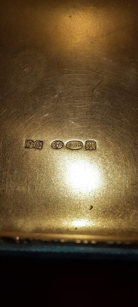 Sponsors Identification mark - Reading Silver Hallmarks - Silver ...