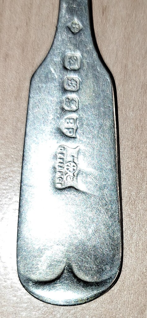 Can anybody help to identify this spoon, please? - Silver Collector Forums