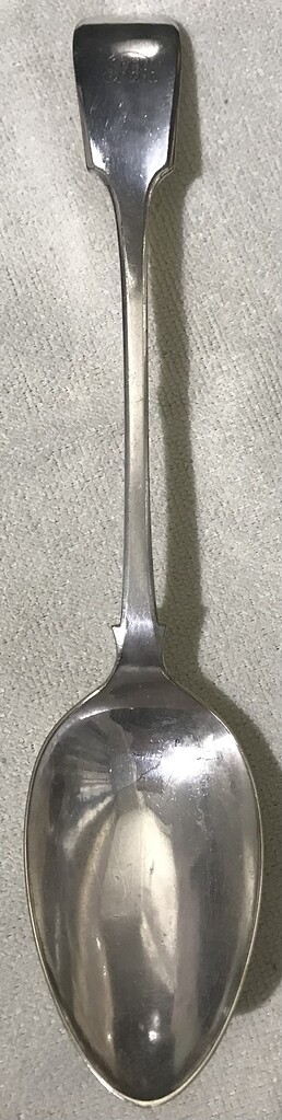 Silver? Basting Spoon - please help identify - Reading Silver Hallmarks ...