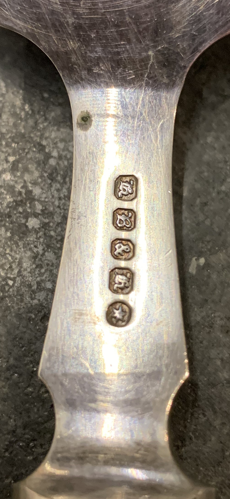Help with hallmark on fish knife and fork - Reading Silver Hallmarks ...
