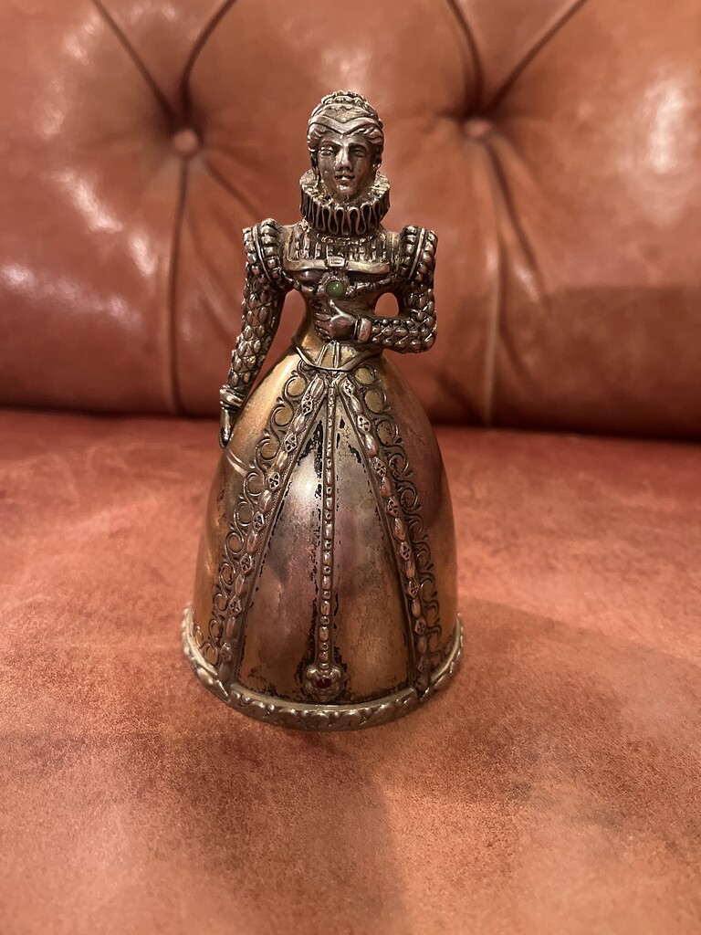 German silver Queen Elizabeth I silver vessel - Silver Collector Forums