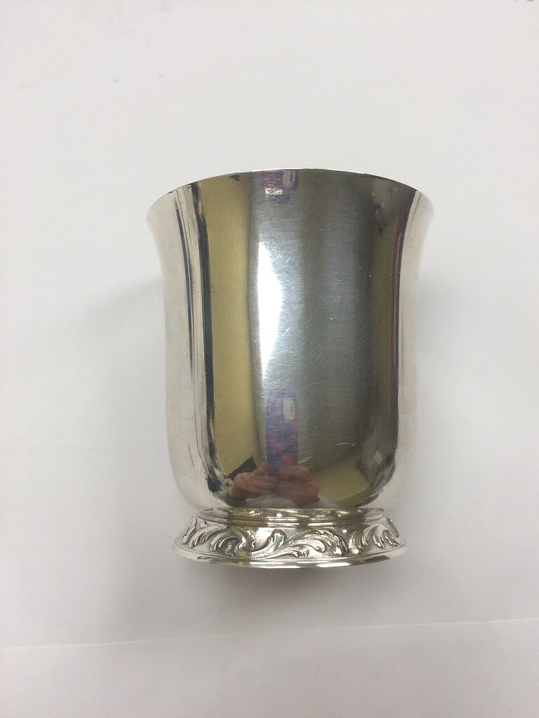 Ercuis cup: silver plated? - Silver Collector Forums