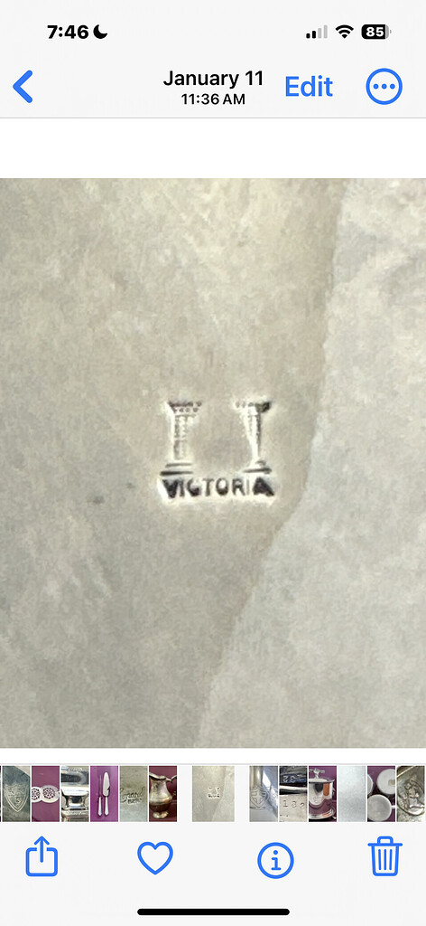 Victoria hallmark identification - Identification Help - What is it ...