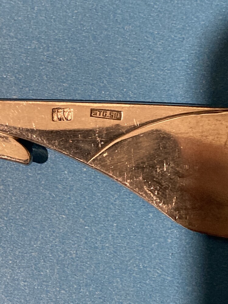 Silver knife STG.SIL Mark - Silver Collector Forums