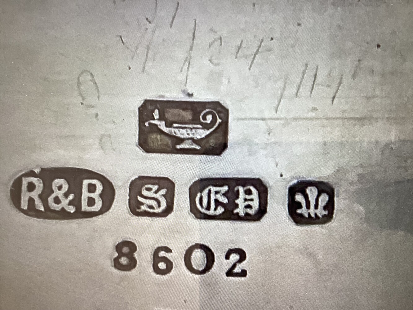 Hallmark identification Drew - Reading Silver Hallmarks - Silver ...