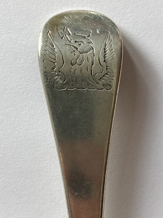 Large spoon hallmarks silver or plated - Silver Collector Forums