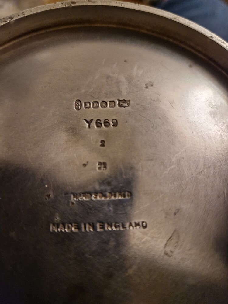 Need help identifying these silver plated hallmarks - British Silver ...