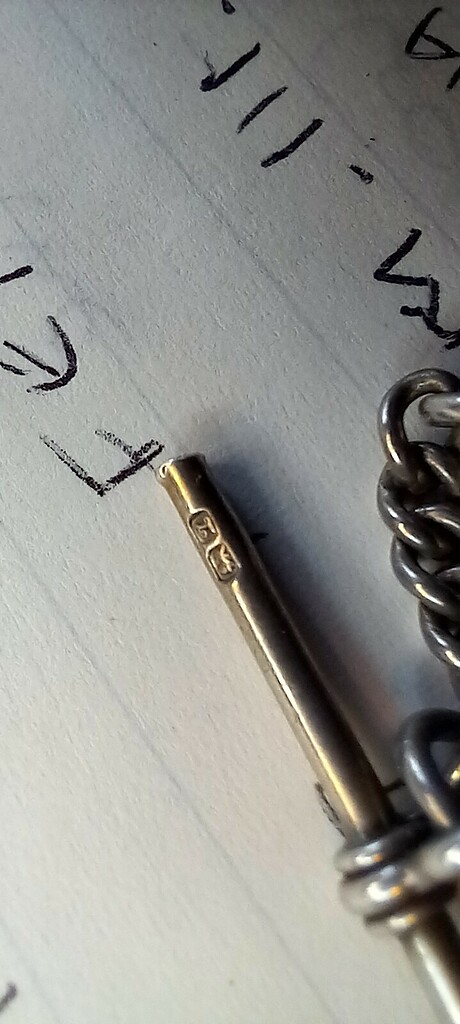 Pocket watch Hallmarks please, AND those on the chain - Reading Silver ...