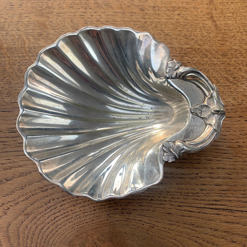 Silver Plate Shell Dish ID Help - Identification Help - What is it? - Silver Collector Forums