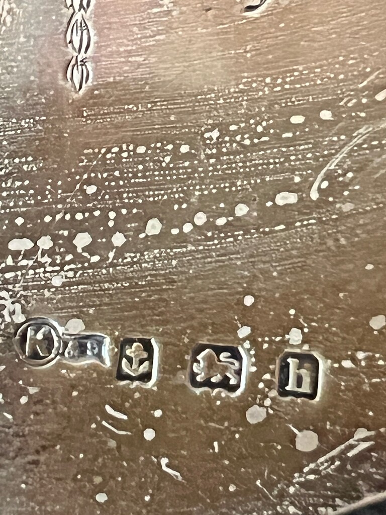 Help me identify hallmarks please - Reading Silver Hallmarks - Silver ...