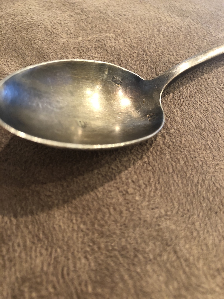 Identifying long thin spoon stamped 22 - Silver Collector Forums