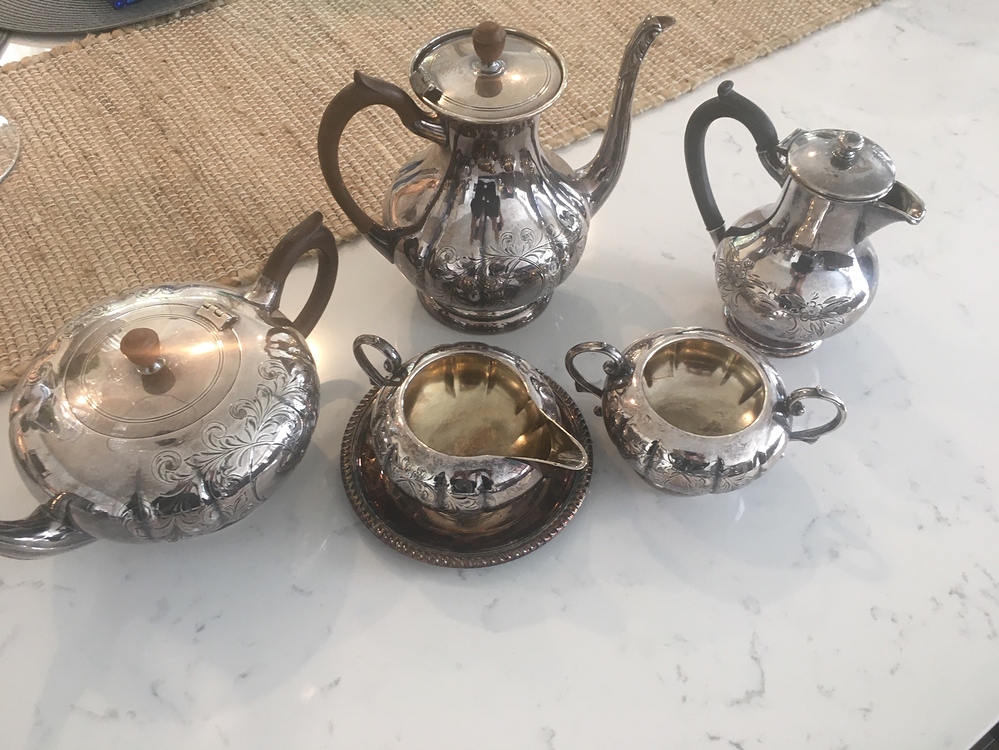 Sterling Coffee/Tea Set - Reading Silver Hallmarks - Silver Collector ...
