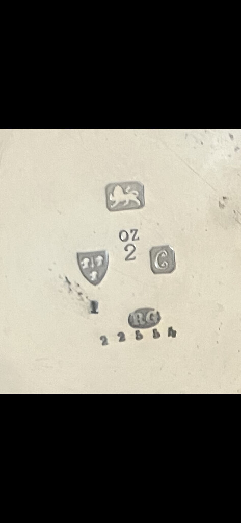 Help identifying Hallmark of n pocket watch - Reading Silver Hallmarks ...