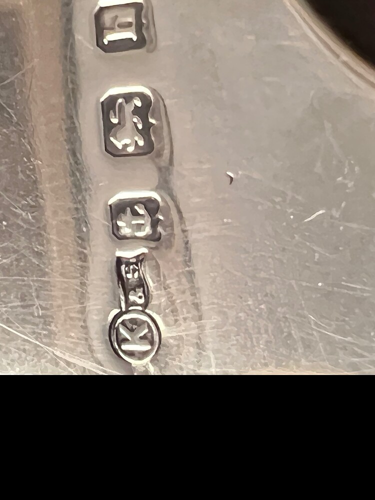 Help me identify hallmarks please - Reading Silver Hallmarks - Silver ...