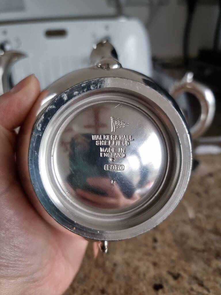 Walker and Hall Year? - What is it? - Silver Collector Forums