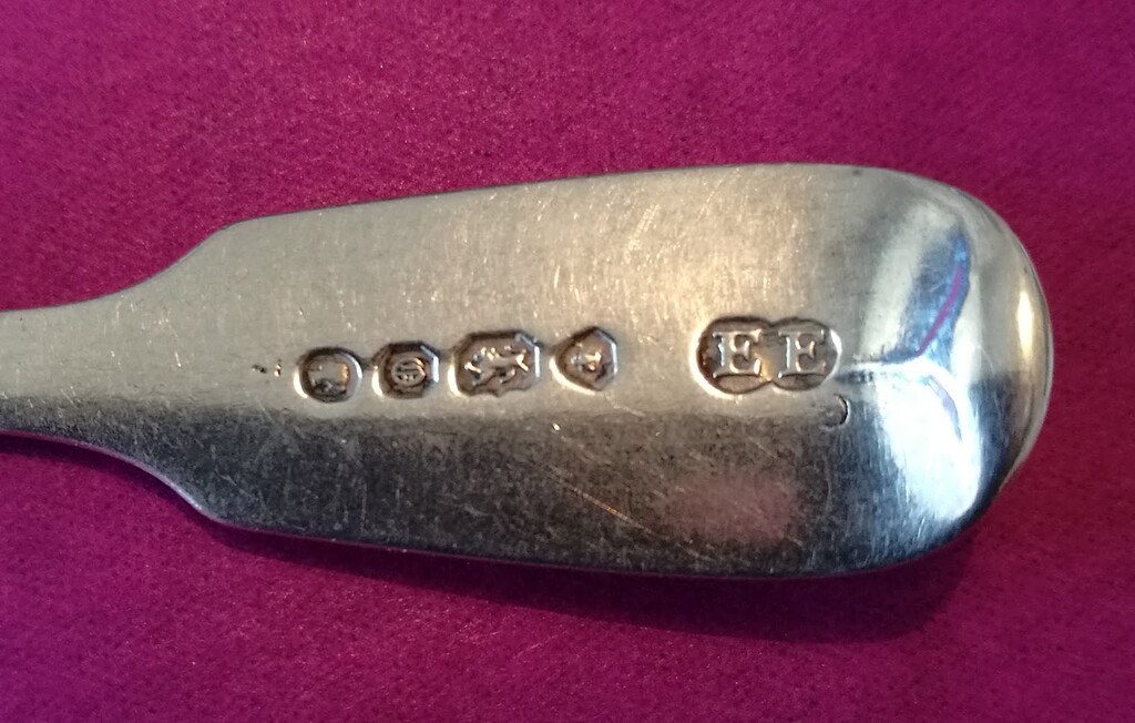 Unknown Hallmark Identification - Reading Silver Hallmarks - Silver ...