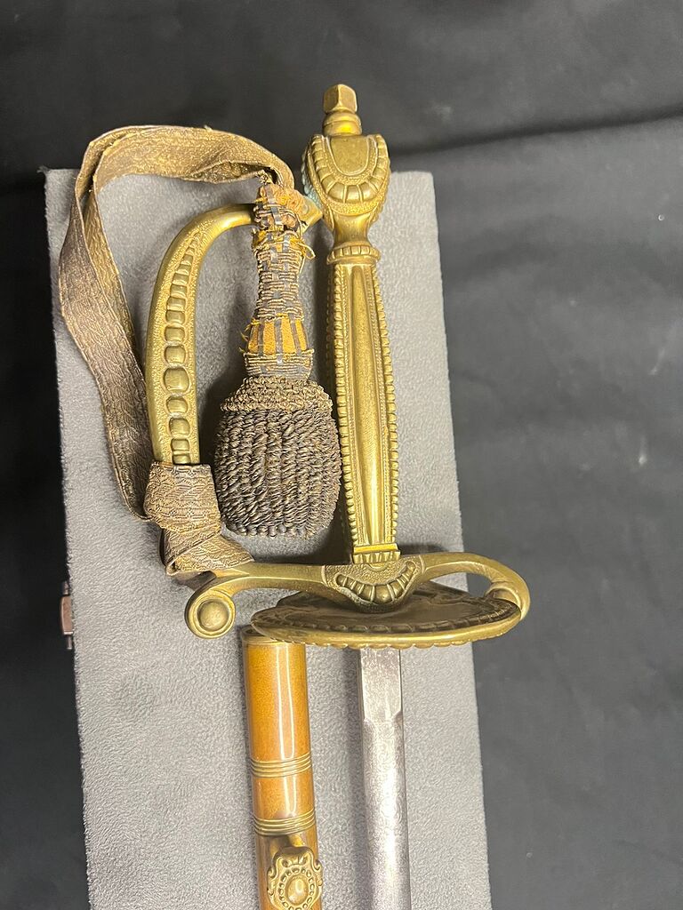 Antique Sword 1 - Reading Silver Hallmarks - Silver Collector Forums