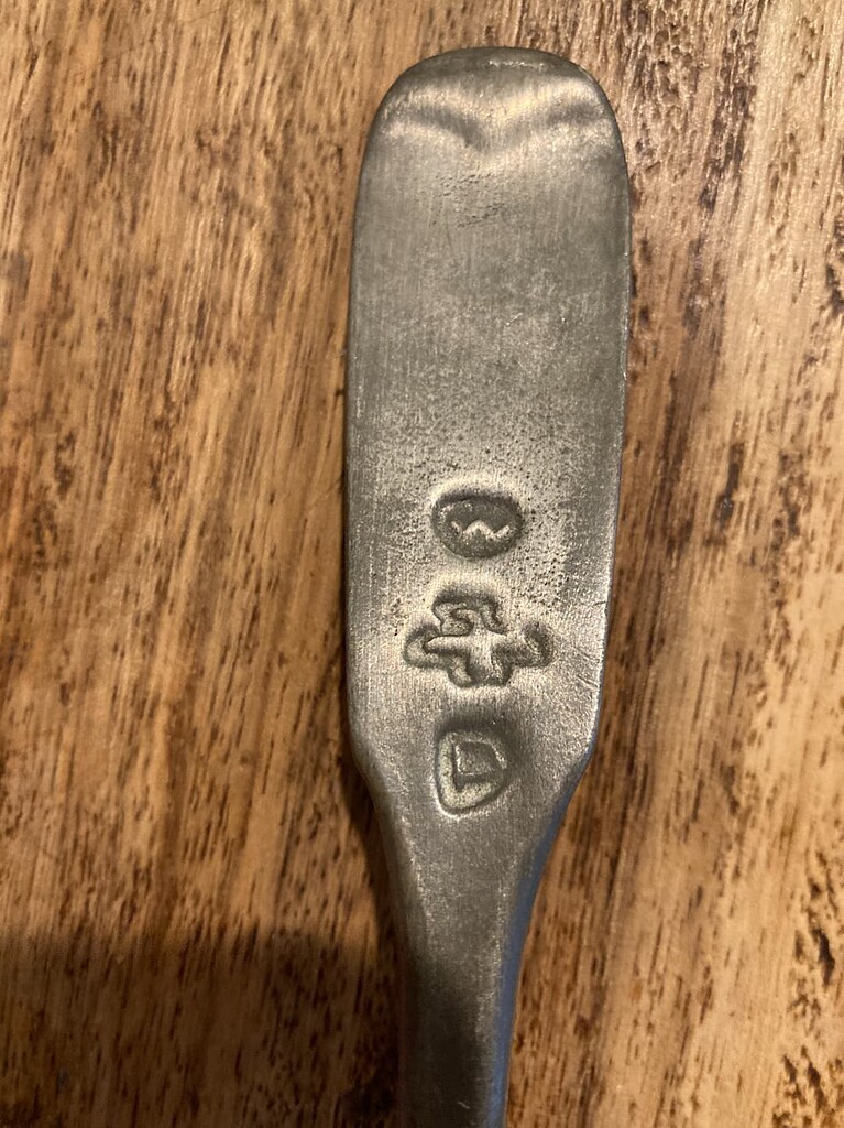 Please, help me identify this spoon looking thing! - Silver Collector ...