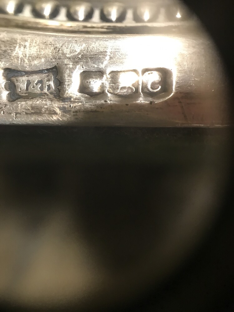 Sheffield hallmark with no date letter - Reading Silver Hallmarks ...