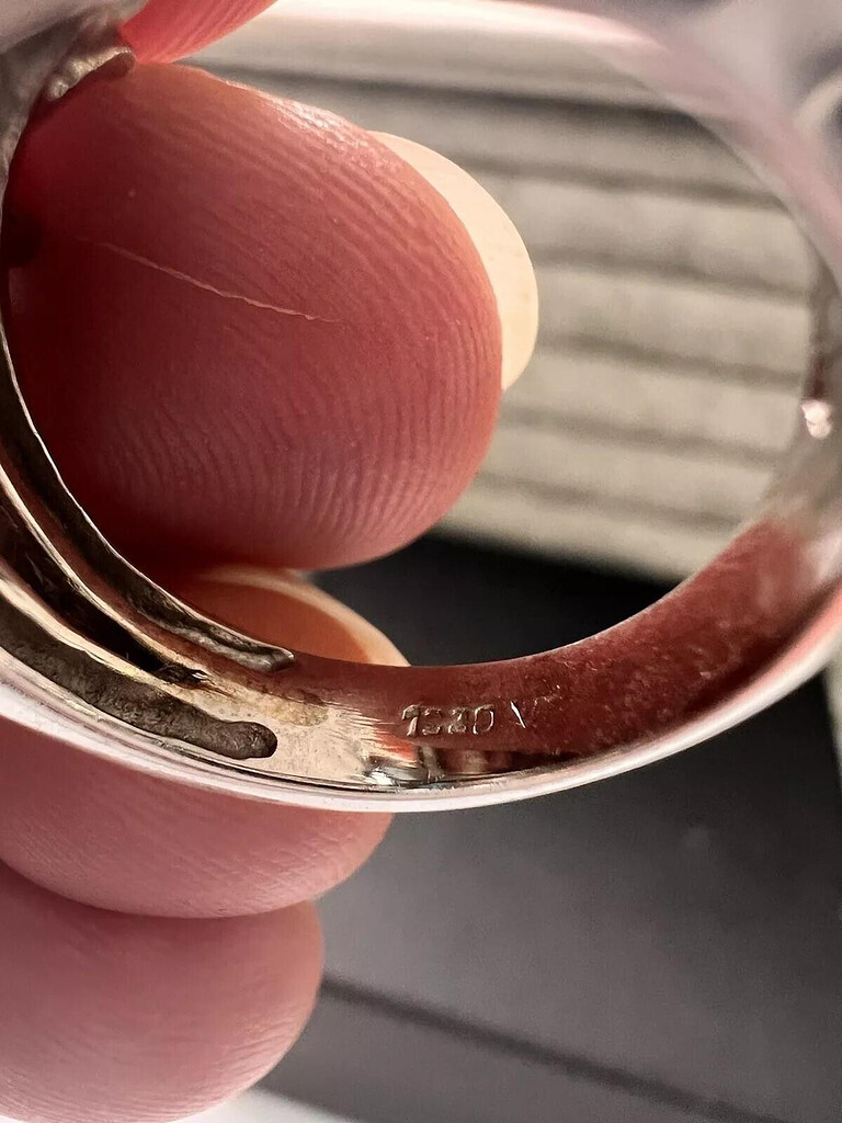 Unknown mark on ring - Silver Collector Forums