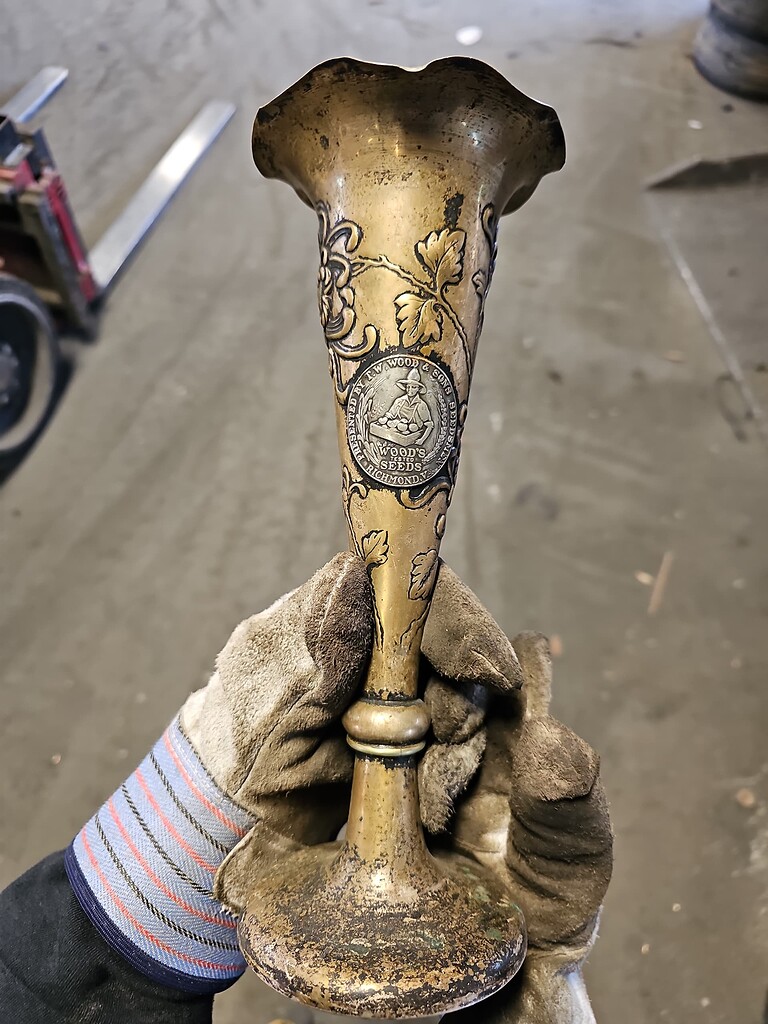 Flower Vase With Hallmarks - Silver Collector Forums