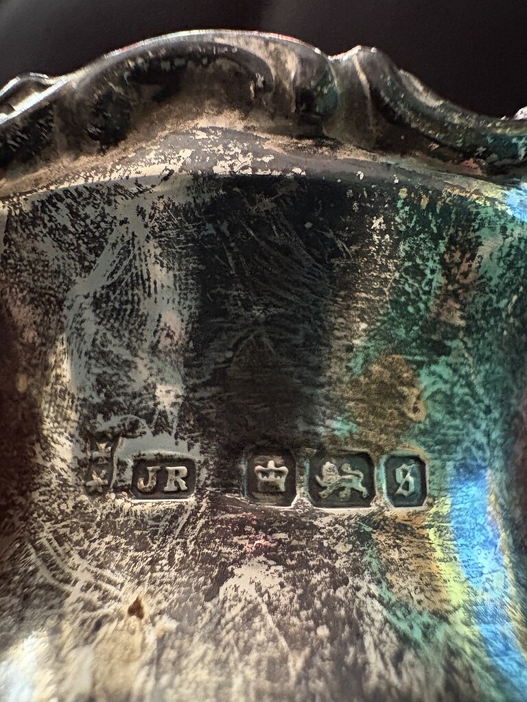 Please help identify the maker and year? - Reading Silver Hallmarks ...