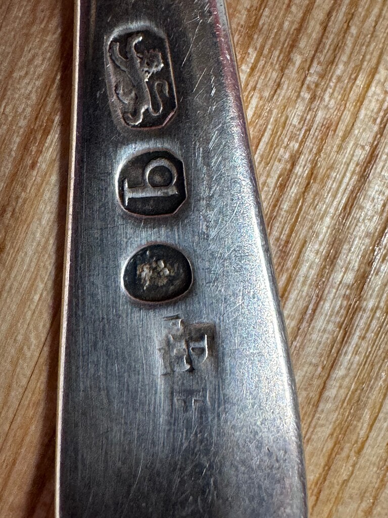 Salt spoon hallmark - Silver Collector Forums