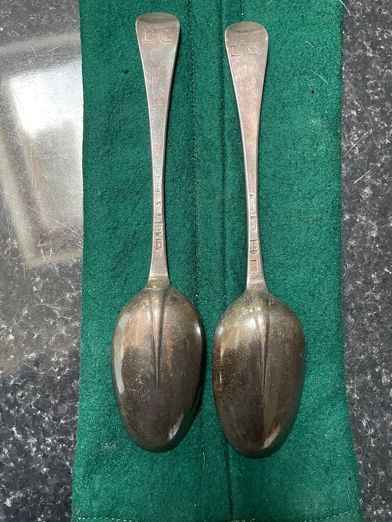 Irish silver spoons? - Reading Silver Hallmarks - Silver Collector Forums