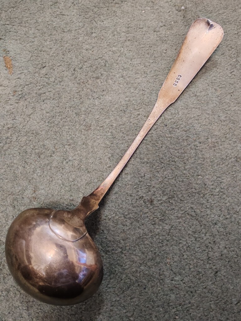 Help in identifying mark please. Silver or plate? - Identification Help ...