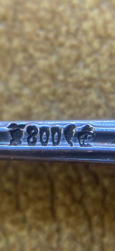 German makers mark - U in bird? - Silver Collector Forums