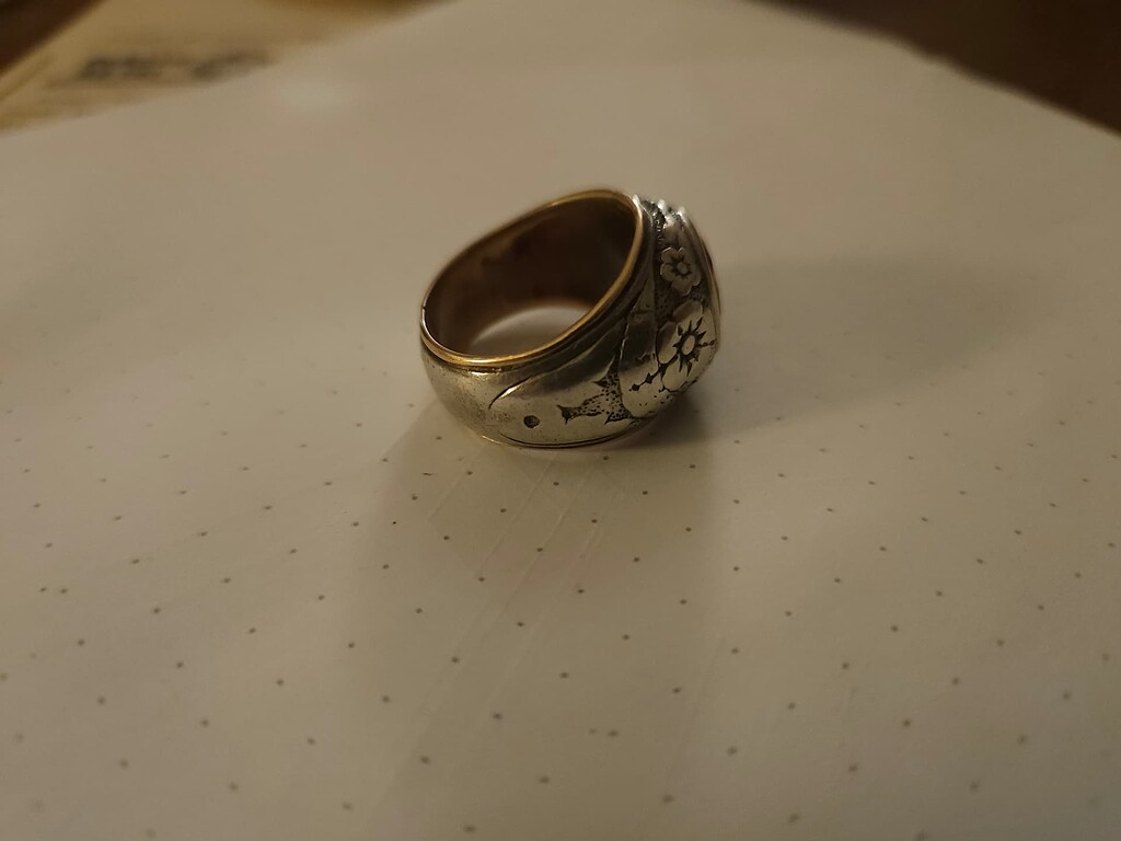 Ring material and stamp identification - Identification Help - What is ...