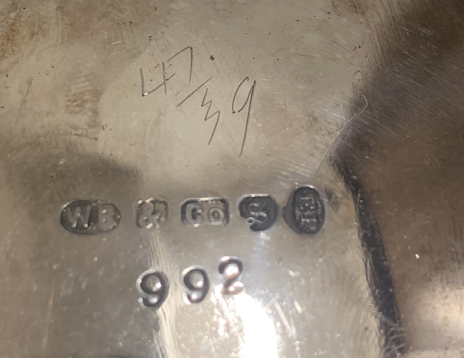 On identifying the hallmark on my teapot - Reading Silver Hallmarks ...