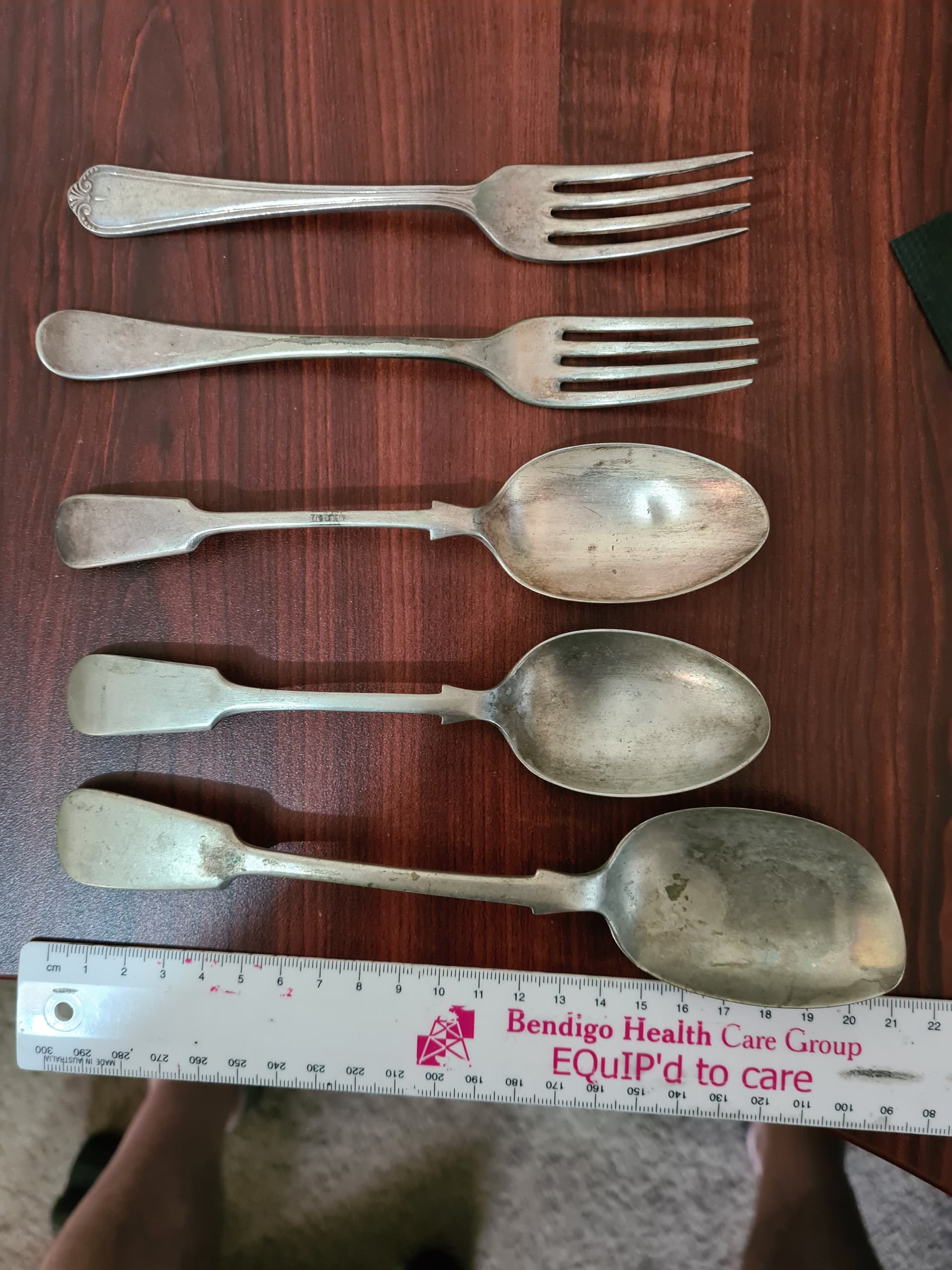 Help with the markings on these spoons and forks - Identification Help ...