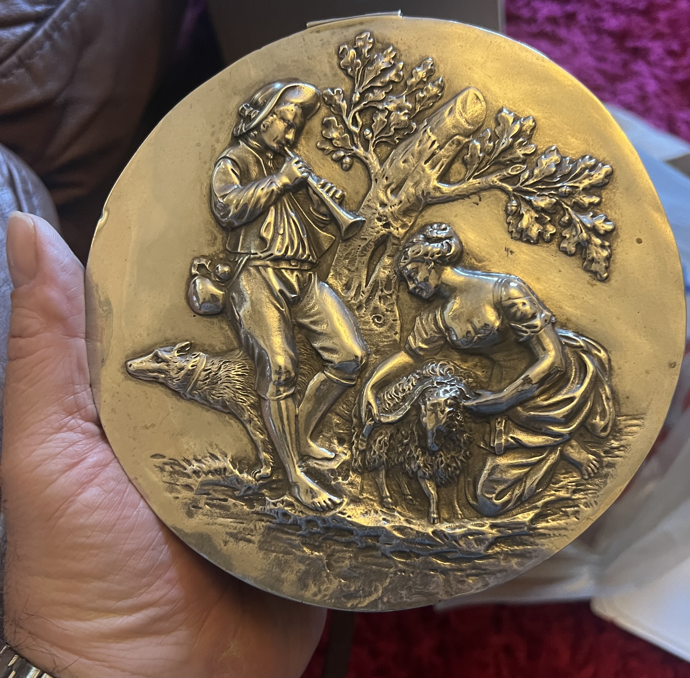 Hall mark on box id - Silver Collector Forums