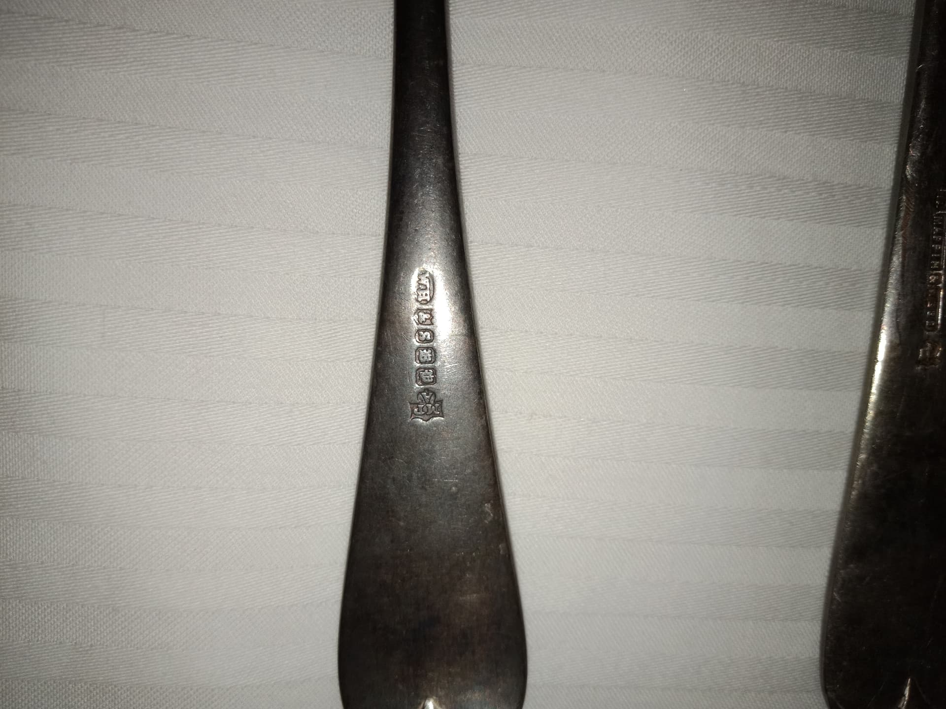 Two old forks that are puzzling me ??? - Reading Silver Hallmarks ...