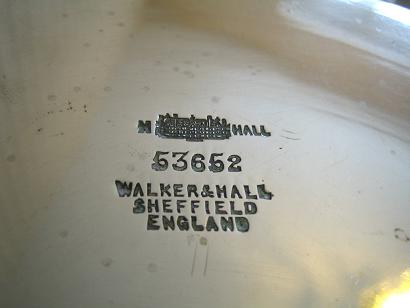 walker&hall silverplated tray - Reading Silver Hallmarks - Silver ...