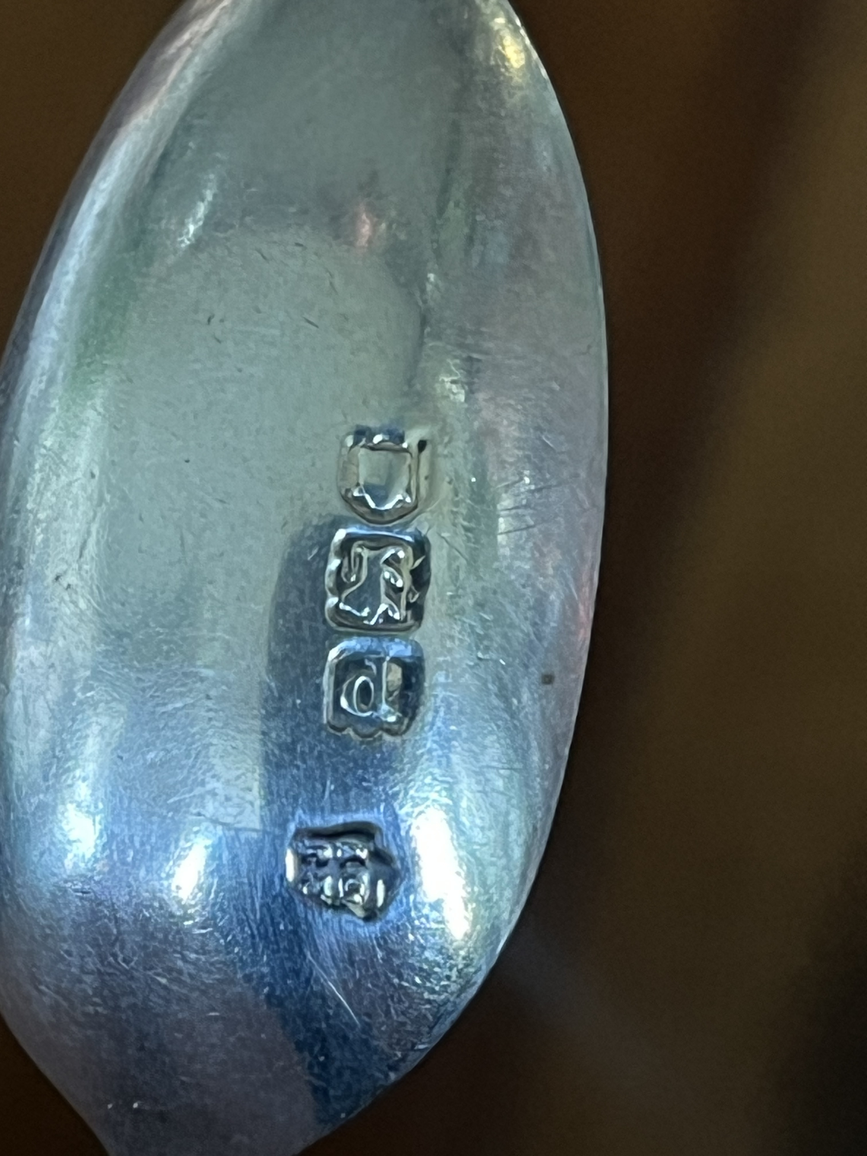 Silver mark on spoon - Reading Silver Hallmarks - Silver Collector Forums