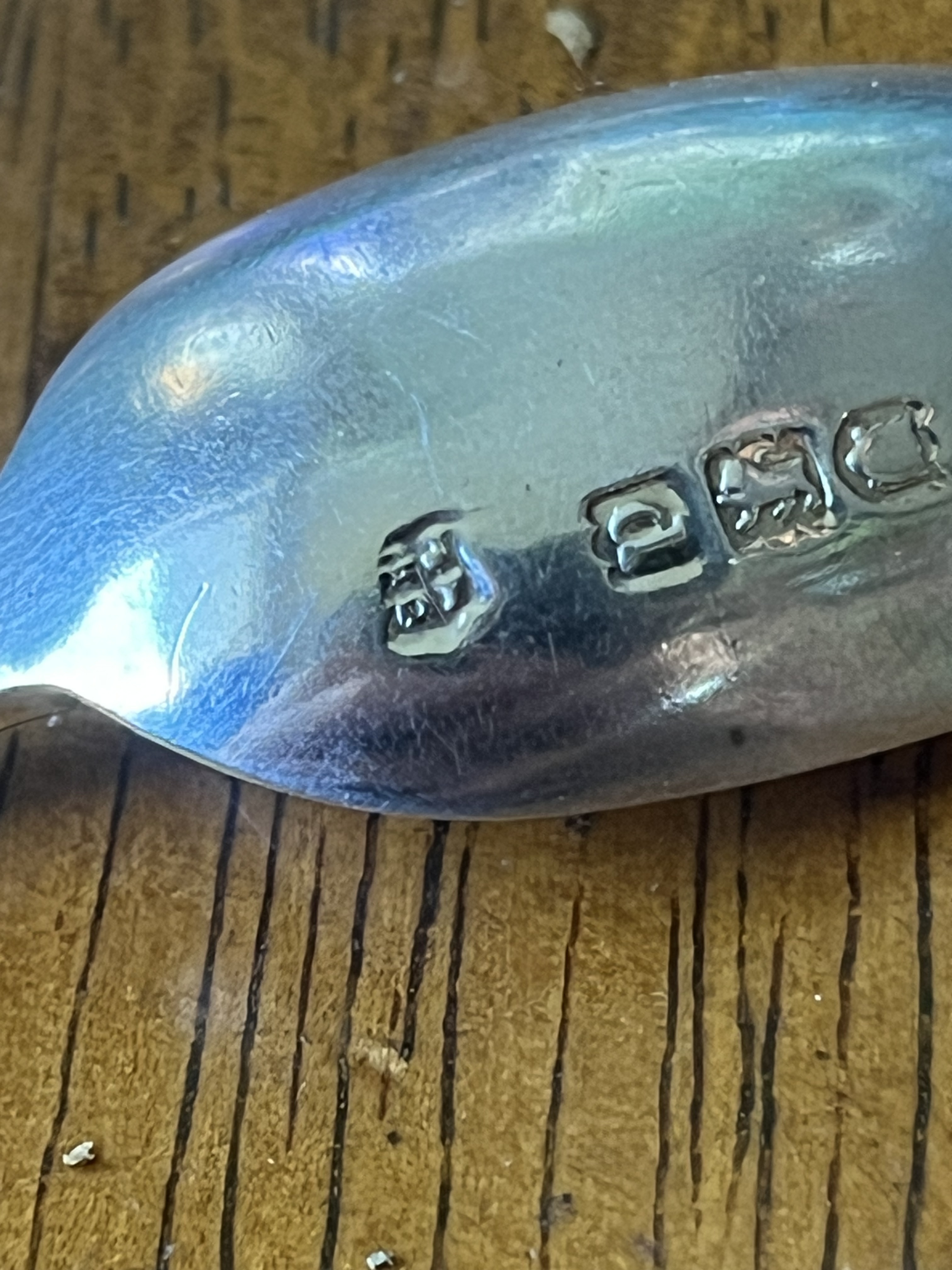 Silver mark on spoon - Reading Silver Hallmarks - Silver Collector Forums