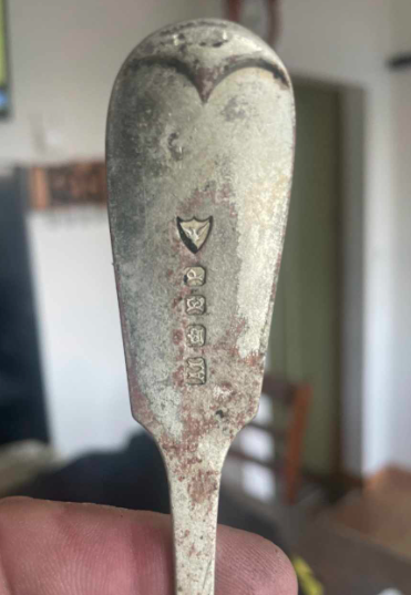 Silver Spoon Found + Hallmarks. Captain Cook? - What is it? - Silver ...