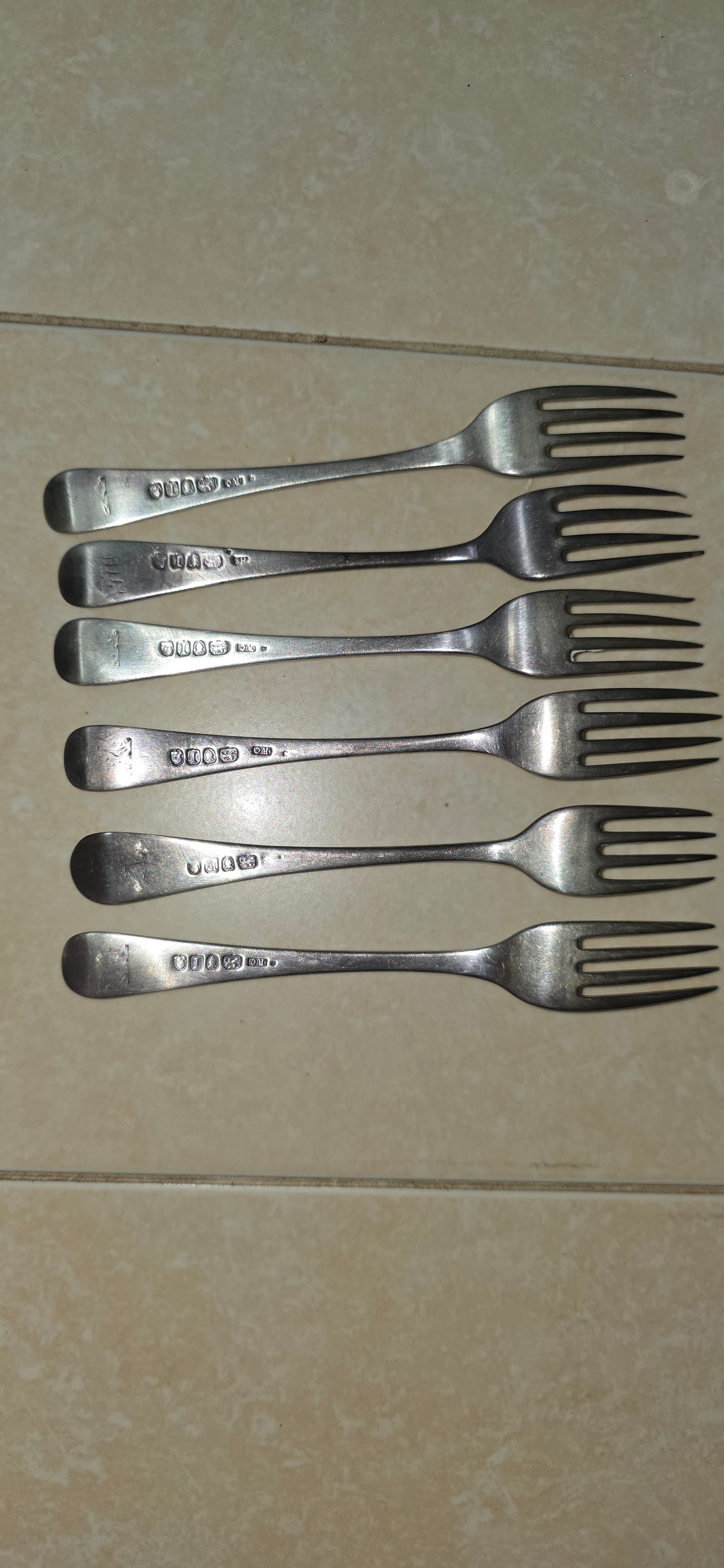 Please help me identify these forks - Reading Silver Hallmarks - Silver ...