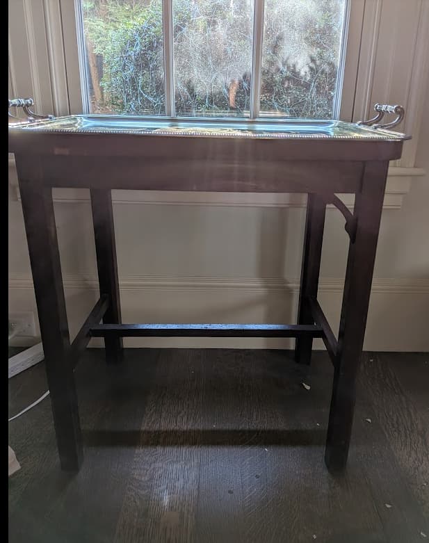 Identifying provenance of French silver tea table - Silver Collector Forums