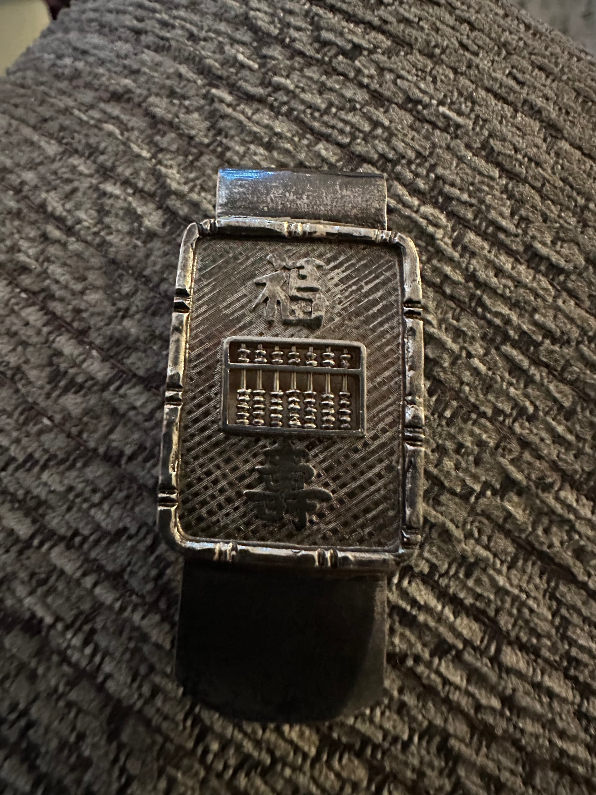 Possible Chinese Silver Money clip - Silver Collector Forums