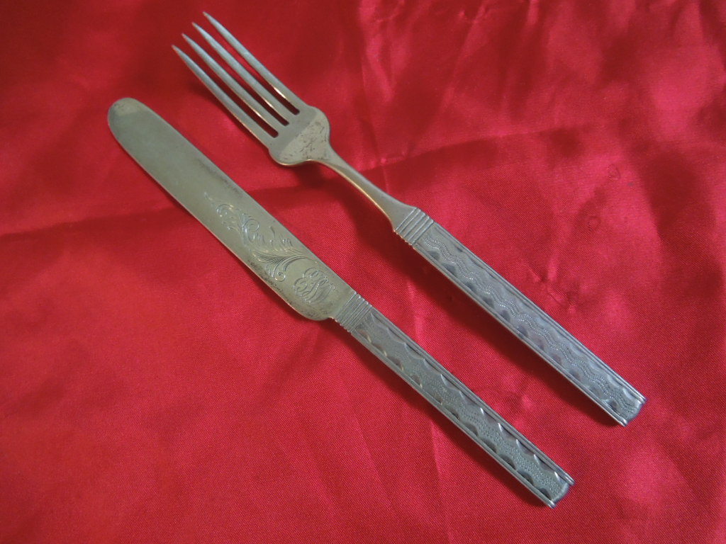 Looking for info on a 19th century Kirk Bright-Cut Pattern - American ...