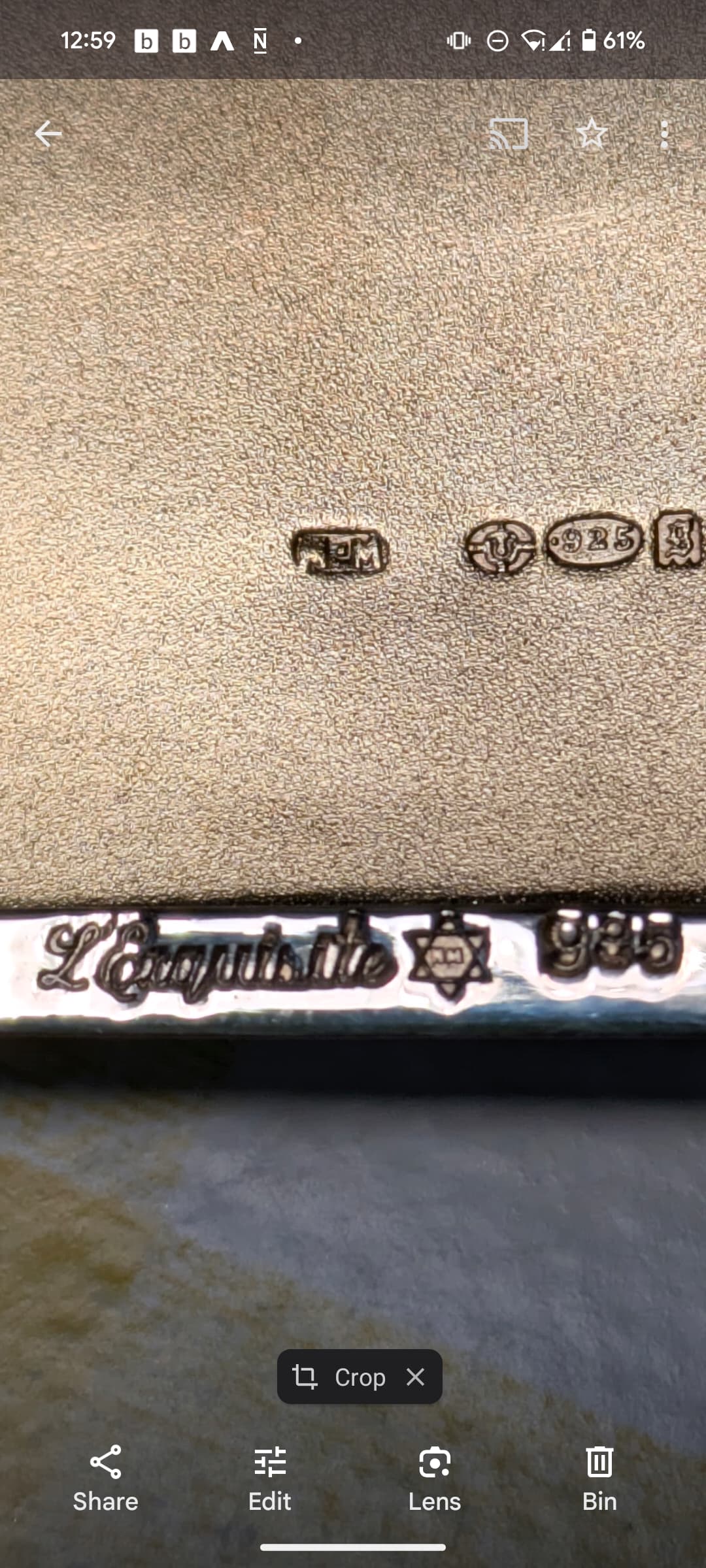Identify makers mark silver cigarette case - Identification Help - What ...