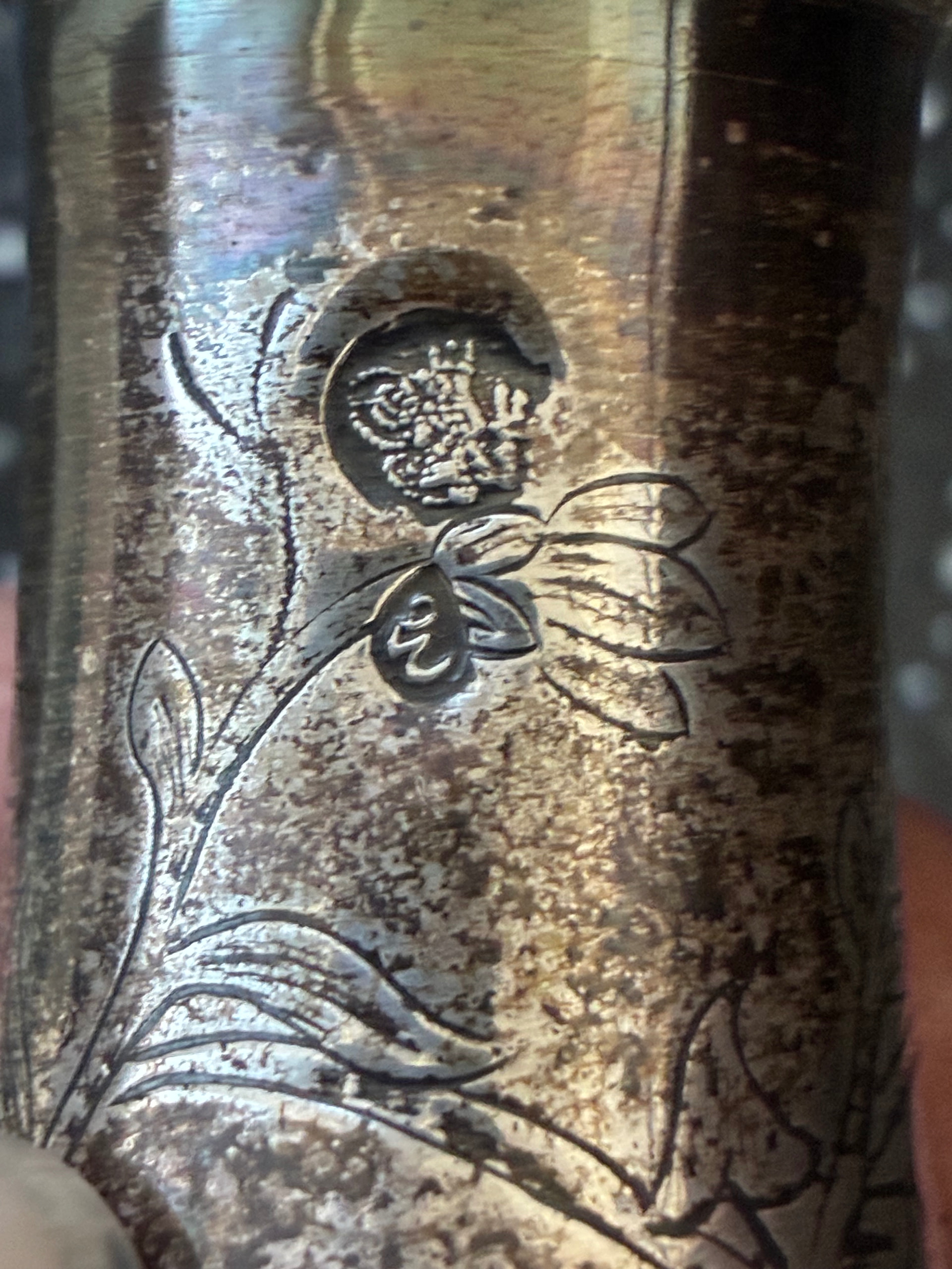 Help with markings on my vase Chinese silver or plated - Silver ...